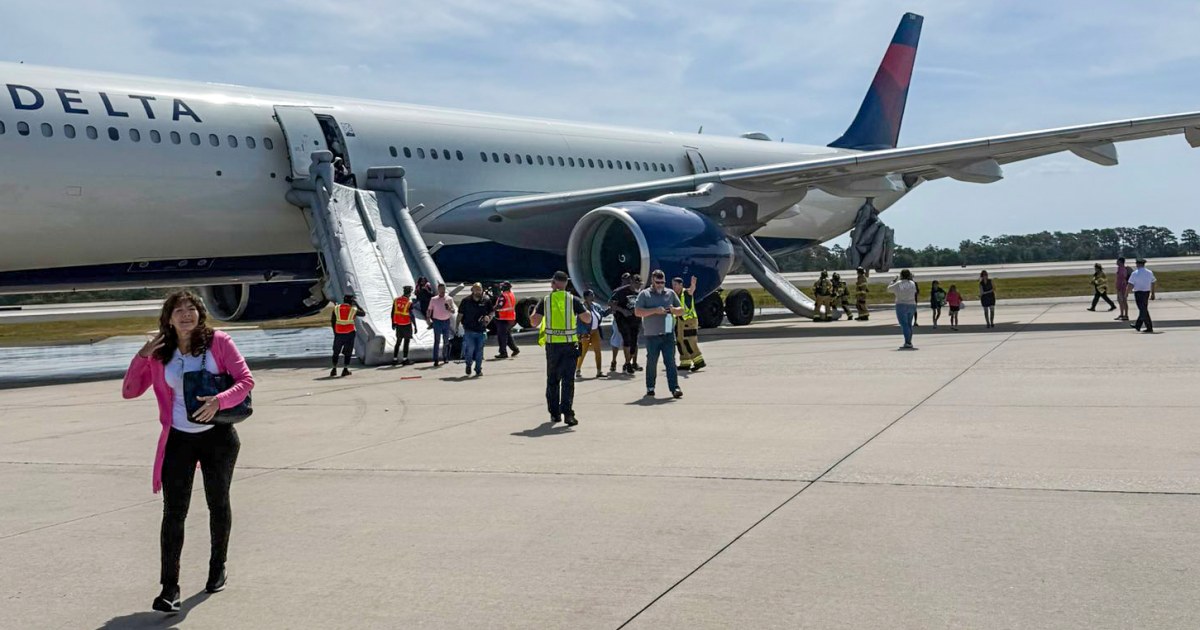 Chaos at Orlando Airport: Passengers Evacuate Delta Flight Amid Engine ...