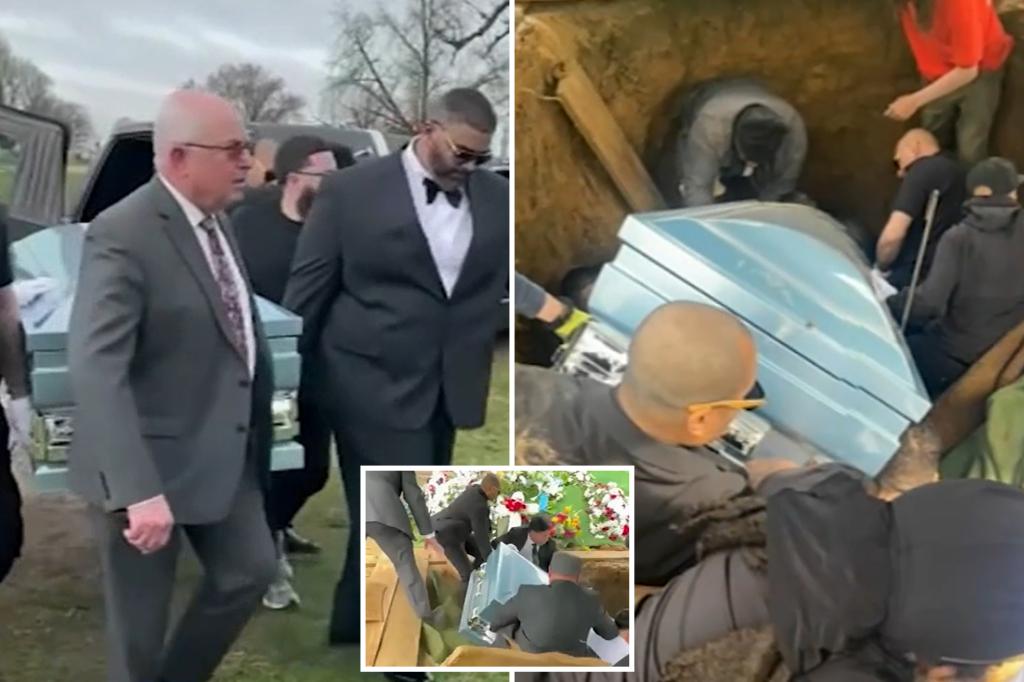 Grave Misstep: Pallbearers' Fall in Shocking Ceremony Video